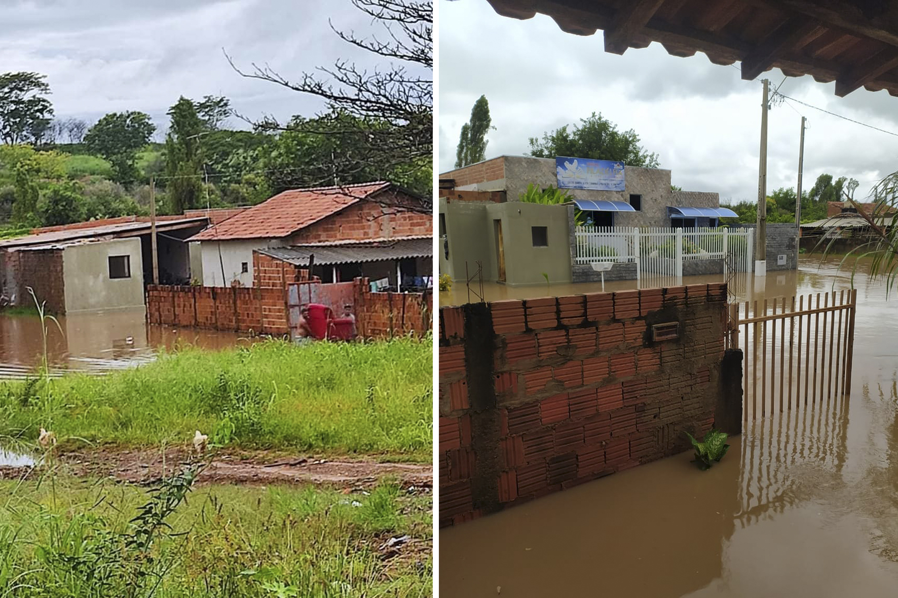 15 famílias deixam suas casas após rio transbordar em Catiguá (SP) 15 famílias deixam suas casas após rio transbordar em Catiguá (SP)